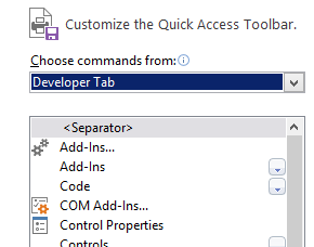 How do I enable the Developer Tab in Excel 2013?